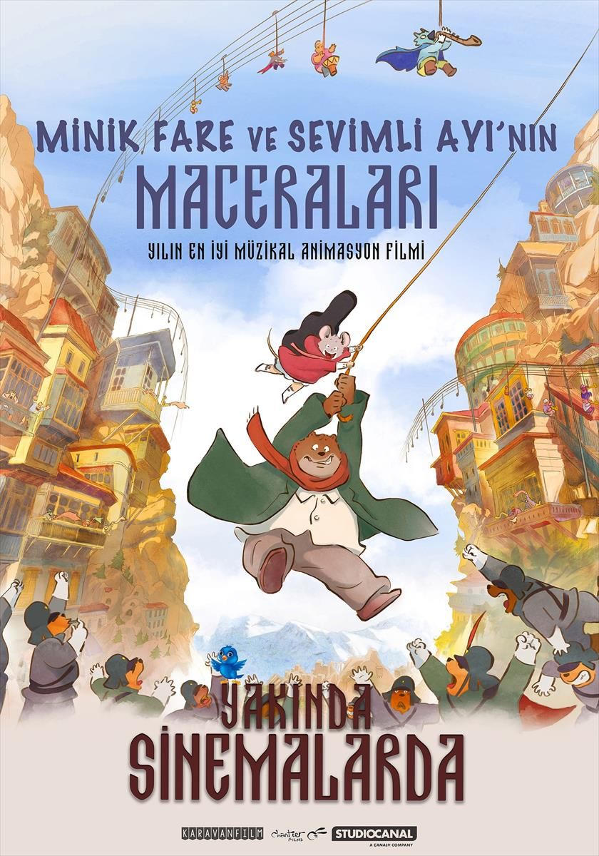 Minik Fare ve Sevimli Ayı’nın Maceraları afiş - Afiş 11 - Beyazperde.com